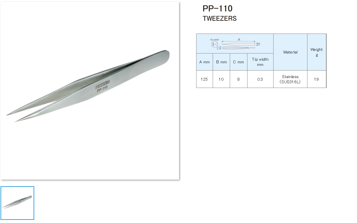 Ichiban Precision Sdn Bhd - Hozan - HOZAN TWEEZERS
